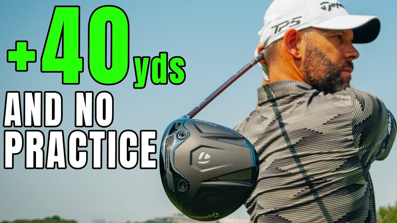 40 Yards Longer Drives... in One Swing with no Practice!